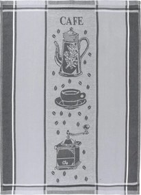 Bellatex Kuchyňská utěrka 1 ks Šedá 50x70 cm