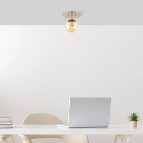 Stropní svítidlo Well II zlaté/čiré