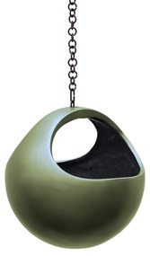 Baq Gradient Hanging Basket Matt Forest Green Ø 21 cm / V 21 cm