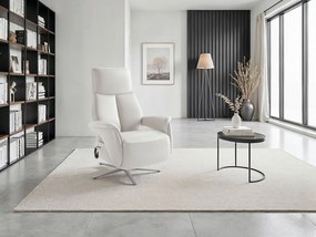 XXXLutz RELAXAČNÍ KŘESLO, kůže, bílá Sit & More - Online Only křesla & taburety - 00014403575K