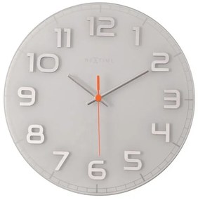 Designové nástěnné hodiny 8817wi Nextime Classy round 30cm