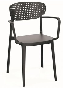 ROJAPLAST Zahradní židle - AIRE ARMCHAIR, plastová Barva: zelená