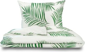 Bavlněné povlečení renforcé TROPICAL bílé - 1x 240/220, 2x 70/90cm