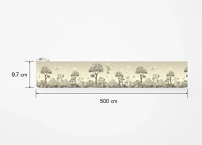 Dětská samolepící bordura na zeď Medvídek | 5 m x 9.7 cm | DWBD8123