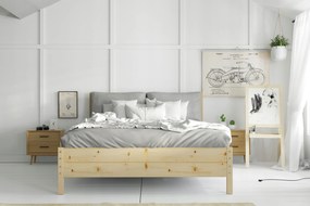 INTERBEDS postel 180x200 dřevěný kovový zvedací rošt Continental Matrace
