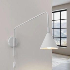 Sollux Lighting Nástěnné svítidlo NOX bílé