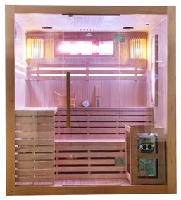 BPS-koupelny Finská sauna Relax  180x160, 4-5 osob