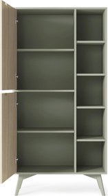 PSK Regál NATURAL, Eukalyptus/Scandi 80 cm