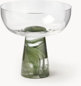 Sada ručně foukaných sklenic na šampaňské Nebia, 4 díly