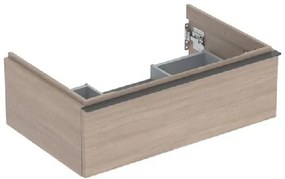 Geberit iCon - Umyvadlová skříňka, 74x25x48 cm, 1 zásuvka, dub 502.311.JH.1