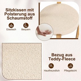 Costway Židle do jídelny2Sada polstrovaných kuchyňských židlí vyrobených