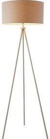Endon 66987 - Stojací lampa TRI 1xE27/60W/230V béžová 66987