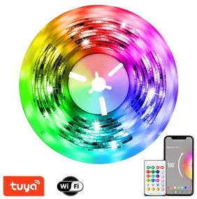 Immax NEO LITE Smart LED pásek 5m, RGB+CCT, barevný+stmívatelný, WiFi, DO, Beacon MUSIC