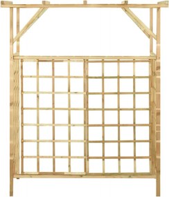 Zahradní pergola pro dvě popelnice impregnované borové dřevo 316063