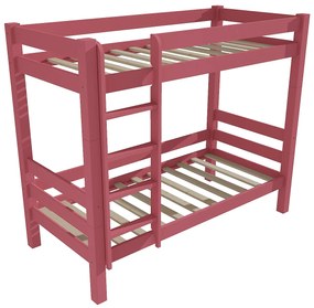 Vomaks Patrová postel 8X8 03B Rozměr: 80 x 200 cm, Barva: barva růžová