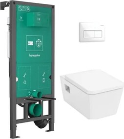 Závěsný WC set Hansgrohe EluPura Original Q HGWCBAL11