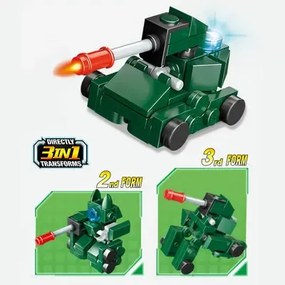 Qman Trans Collector 3v1 2106 sada 10 ks / Stavebnice / 327 dílků / od