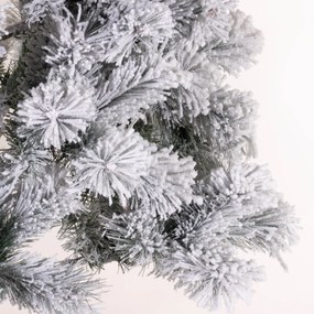 Umělý vánoční stromeček s umělým sníhem, 150 cm