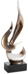 EUROFIRANY DEKORAČNÍ SOŠKA ZOE 14X8X37 CM ZLATÁ