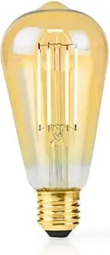 Nedis LED žárovka E27 / ST64 / 4.9 W / 470 lm / 2100 K / Stmívatelné /