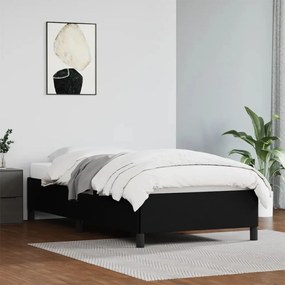 vidaXL Rám postele 90 x 190 cm umělá kůže [347221] Barva: Černá