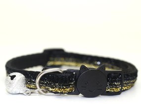 Designový obojek pro kočky a malé psy Barva: Černá