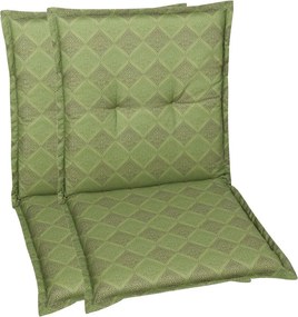 Go-De Textil Zahradní podsedáky Raute (nízká opěrka, 2 kusy, zelená)