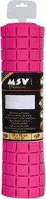 MSV Protiskluzová podložka do sprchy QUADRO Premium růžová / SBS kauču