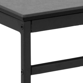 Design scandinavia Konferenční stolek Atalya, 115 cm, černá