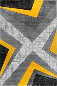 Ayyildiz Hali Kusový koberec Warner 1180A Yellow BARVA: Žlutá, ROZMĚR: 190x280 cm