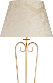 BRILAGI - Stojací lampa SONIA 1xE27/15W/230V krémová/patina