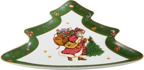 XXXLutz SERVÍROVACÍ PODNOS, keramika, 28/33,2/2,4 cm X-Mas - Sváteční nádobí - 0056530186
