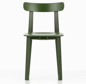 All Plastic Chair tmavě zelená Vitra