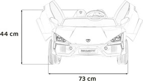 Elektrické autíčko Lamborghini Revuelto XL STRONG růžové