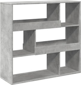 Dělicí stěna betonově šedá 100 x 33 x 94,5 cm kompozitní dřevo 3309477