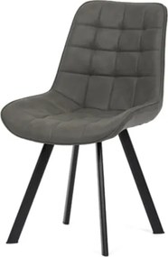 Jídelní židle Autronic šedá Látka HC-V3066 GREY3