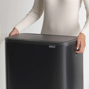 Brabantia BO Touch Bin 2x30L matná černá