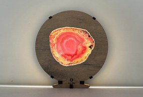 Li-Go "Achát" lampa 20x22 cm provedení povrchu: dub
