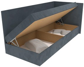 Čalouněná postel Izabela 200x90 cm s čely do L