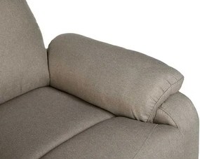 LuxuryForm DESIGN Televizní křeslo CARLOS s polohováním - béžové