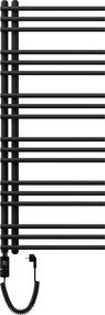 Mexen Neptun, elektrické topné těleso 1200 x 500 mm, 600 W, černá, W101-1200-500-2600-70
