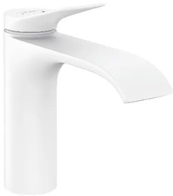 Hansgrohe Vivenis - Umyvadlová baterie 110, EcoSmart, matná bílá 75022700