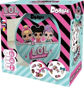 ASMODEE Hra postřehová Dobble L.O.L. plechová krabička *SPOLEČENSKÉ HRY* asdolol01cz