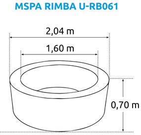 Marimex MSpa Rimba U-RB062 11400297