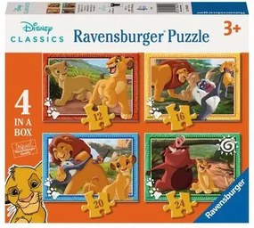 Ravensburger Disney: Lví král 4 v 1 / od 3 let