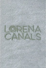 Dětský sedací vak šedomodrý Cleo Blue Sage – Lorena Canals