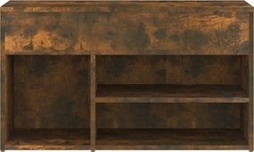 vidaXL Lavice s botníkem 80 x 30 x 45 cm dřevotříska [808748] Barva: dub artisan