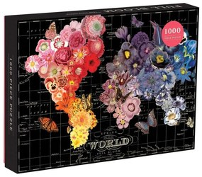 Galison Puzzle Kvetoucí Země 1000 dílků