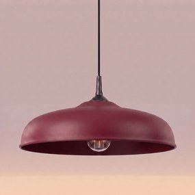 Sollux Lighting Závěsné svítidlo GINA bordó