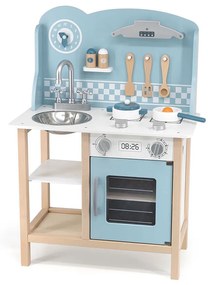 Dětská dřevěná kuchyňka Viga modrá Barva: modrá